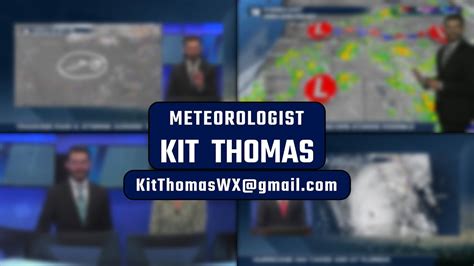 Kit Thomas Meteorologist Demo Reel 2023 YouTube