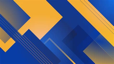 Premium Vector Modern Blue Yellow Abstract Dynamic Lines Geometric