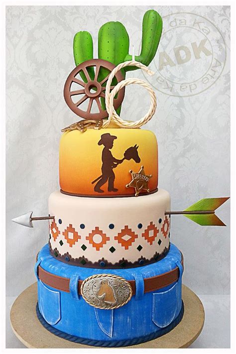 Wild West Party Ideas Cowboy Cakes Themed Cakes Party Cakes