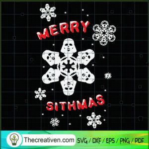 Merry Sithmas SVG Darth Vader Christmas Logo SVG Star Wars Christmas