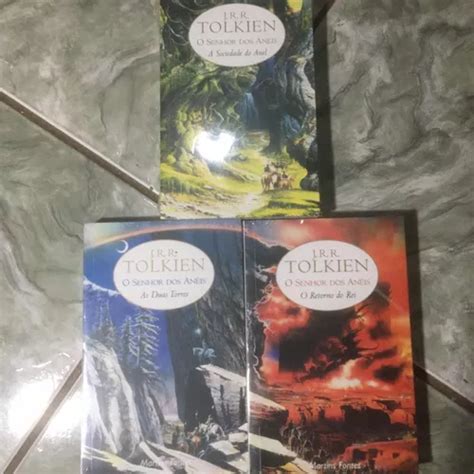 Trilogia O Senhor Dos Anéis Martins Fontes Frete grátis