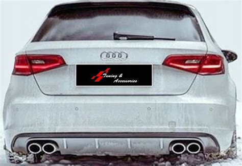 DYFUZOR AUDI A3 S3 8V S LINE DOKŁADKA ZDERZAKA TYŁ 13291431913