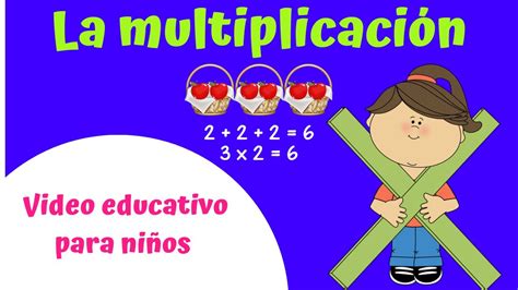 Qué es la multiplicación para niños de segundo grado maravill