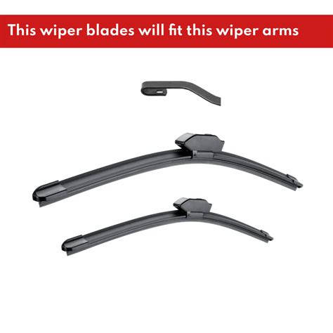 Premium Wiper Blades Set Fit Hyundai Kona Os Sedan