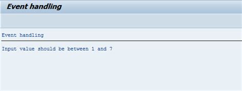 Simple Event Handling In ABAP OOPS Part 3 SAP Community