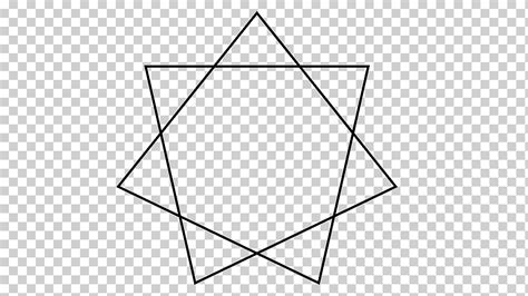 Polígonos estrella en el arte y la cultura heptagrama estrella