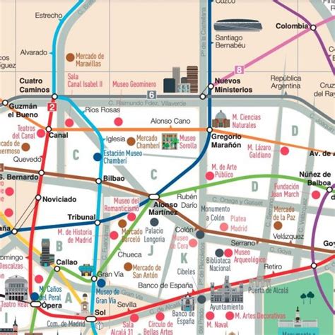 Nuevo Plano De Metro De Madrid 2023
