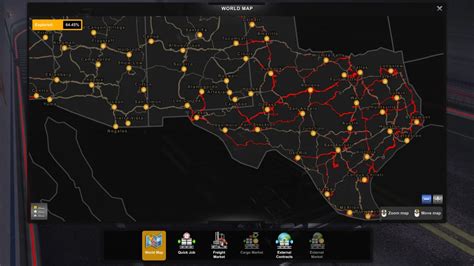 American Truck Simulator World Map Summer Slaughter