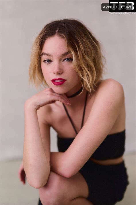 Milly Alcock Sexy Poses Showcasing Her Hot Figure In A Promo Photoshoot