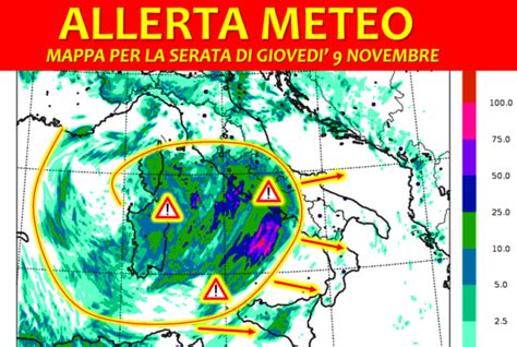 Allerta Meteo Nuova Violenta Ondata Di Maltempo In Arrivo Rischio