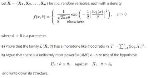 solved let x x1 x2 x bei i d random variables