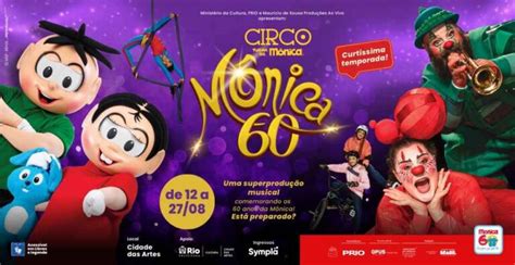 Circo Turma da Mônica Cidade das Artes Roteirinho Carioca