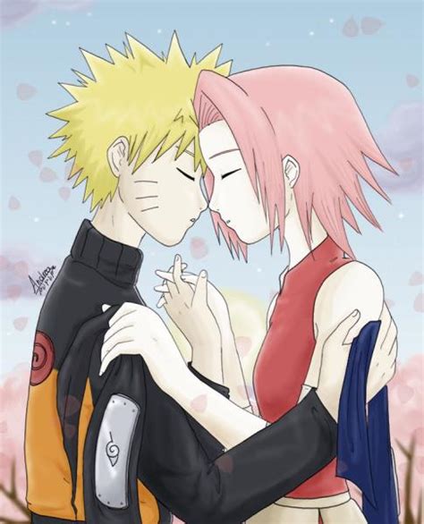 Naruto X Sakura Kiss