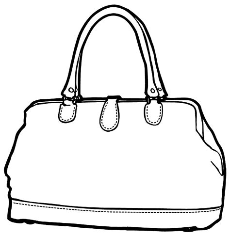 Desenhos De Bolsa Para Colorir Bora Colorir