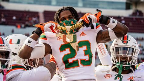 Miami Hurricanes Football Players 2024 Beret Ceciley
