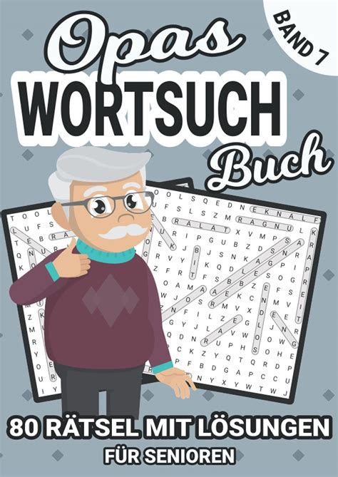 Amazon in Buy Opas Wortsuchrätsel Band 7 Rätselbuch in großer Schrift