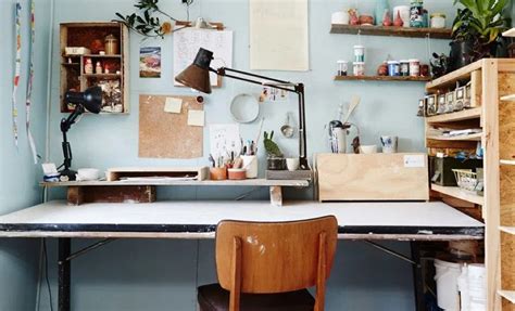 Un bureau façon atelier d artiste by Drawer