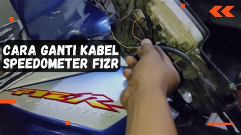 CARA GANTI KABEL SPEEDOMETER F1ZR YouTube