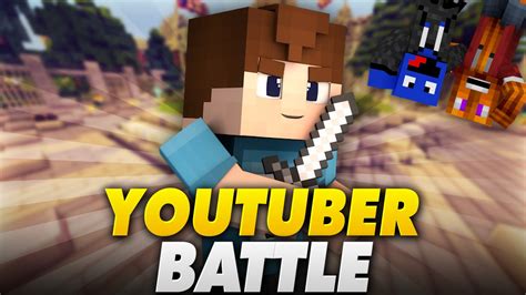 YOUTUBER BATTLE In BEDWARS SKYWARS Minecraft LetsPhil YouTube
