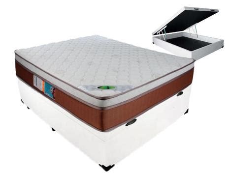 Colchão Molas Ensacadas Luckspuma MasterPocket Caribe Cama Box Casal