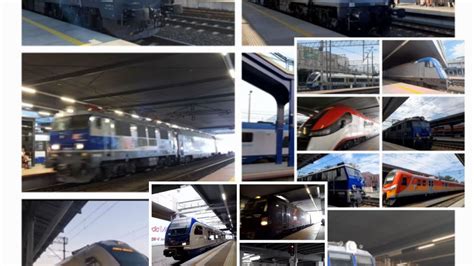 pociągi stacja Poznań Główny Trains Poznań Główny station YouTube