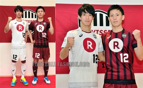 Vissel Kobe 2016 Asics Home And Away Kits FOOTBALL FASHION