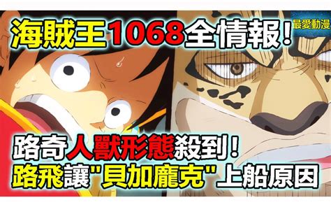 海賊王漫畫1068話全情報路飛說出讓貝加龐克上船原因路奇人獸形態殺到 视频下载 Video Downloader