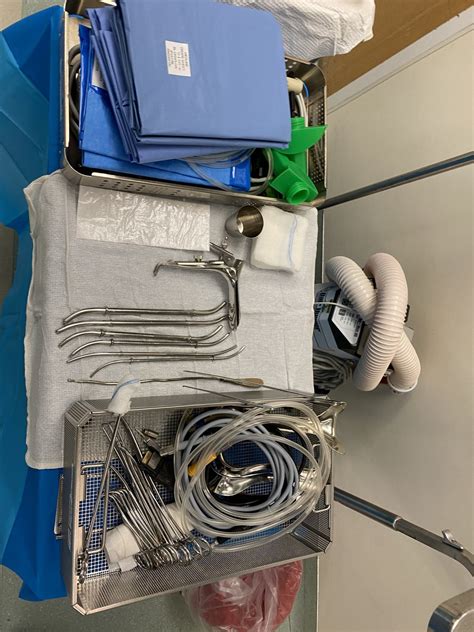 Hysteroscopy Mayo Stand And Back Table Setup CSTSetup