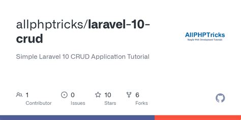 Github Allphptricks Laravel Crud Simple Laravel Crud