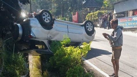 Kronologi Kecelakaan Di Tawangmangu Terios Terbalik Ditabrak Civic
