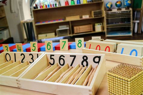 Le matériel Montessori pour les maths Blog enfant bébé parents et