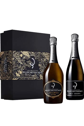 Champagne Billecart Salmon Coffret Exception 2 Brut Réserve et