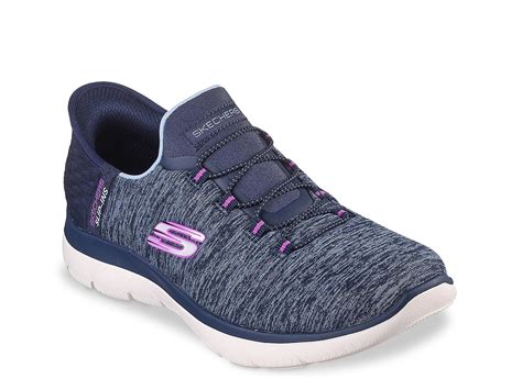 Skechers Slip Ins Summits Dazzling Haze Slip On Sneaker In Blue Lyst