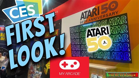 MY ARCADE ATARI GameStation Plus FIRST LOOK At CES 2023 YouTube