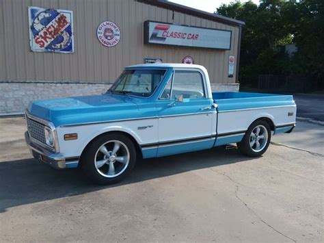 1972 Chevrolet C10 Classic Car Liquidators In Sherman TX Chevrolet