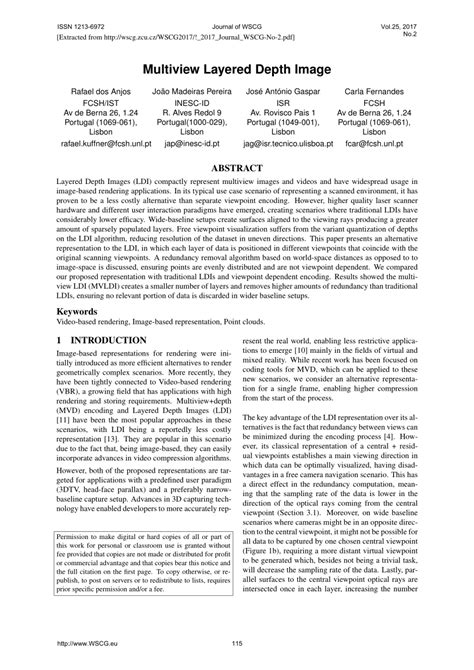 pdf multiview layered depth image