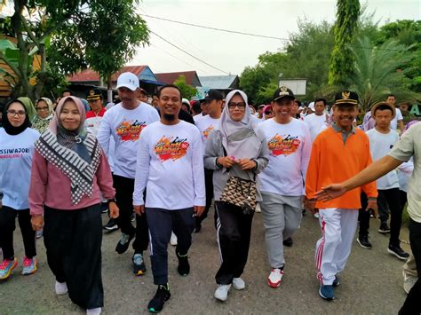 Kemenag Wajo Meriahkan Jalan Santai Sulsel Anti Mager Kantor
