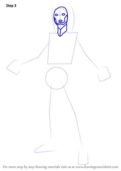 How To Draw Blue Beetle DC Comics Step By Step DrawingTutorials101