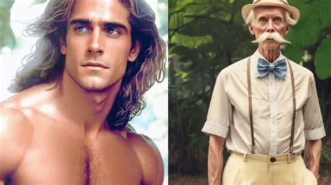 Así se verían los personajes de Tarzan en un live action de los 80