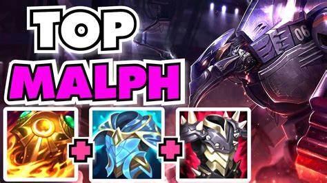 MALPHITE ES EL CAMPEON MÁS ROTO DE LA TEMPORADA 11 MALPHITE TOP S11