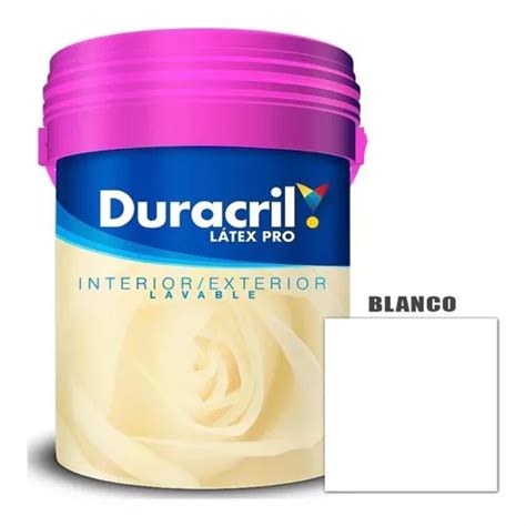 Duracril Pintura Latex Lavable Int Ext Lts Dimension Colo Env O Gratis