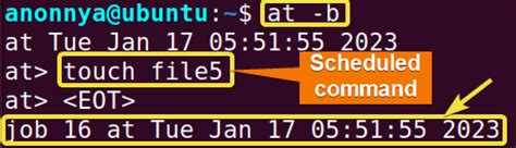 The At Command In Linux 7 Practical Examples LinuxSimply