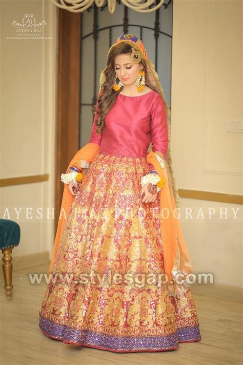 Latest Bridal Mehndi Dresses Wedding Collection 2023 2024 Atelier