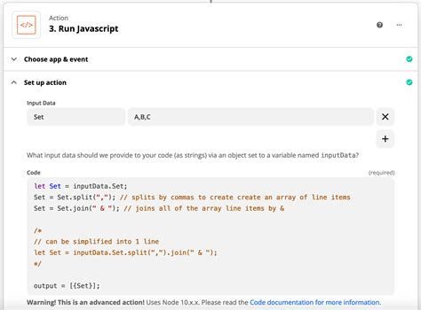 Join Array Items With Delimiter Using JavaScript Code Zapier Community