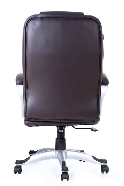 Adiko Elasteo High Back Executive Revolving Office Chair In Brown