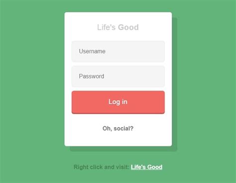 M S De Dise Os De Formulario De Login En Html Gratis