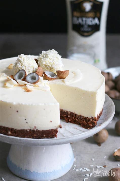 No Bake Kokosnuss Cheesecake Mit Mangaroca Batida De Coco Bake To The