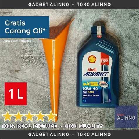 Jual Oli Shell AX7 Oli Shell Matic Oli Matic Synthetic Bases Oli Shell