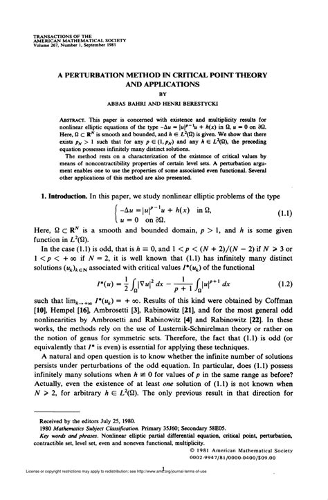 pdf a perturbation method in critical point theory and applications