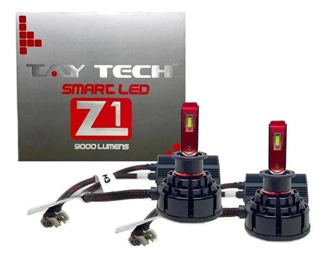 Kit Super Led Z1 H1 H3 H4 H7 H11 H16 H27 HB4 9006 Tay Tech Lâmpada